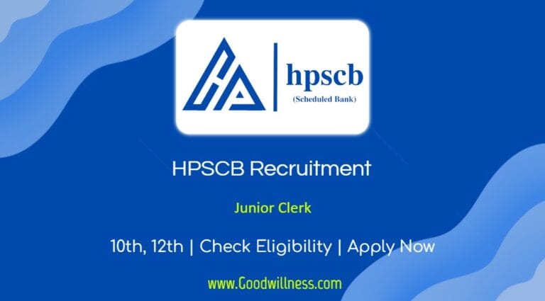 HPSCB Recruitment 2024 | 22 Junior Clerk Positions under LDR quota ...