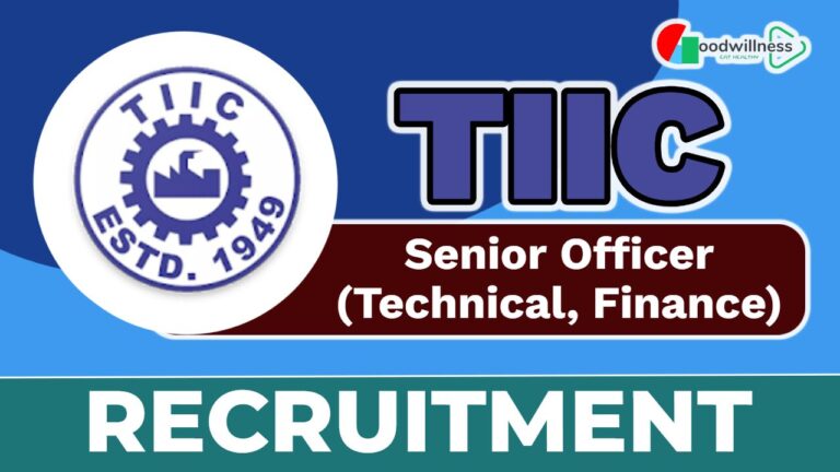 TIIC Job Recruitment 2025: Apply Now for Senior Officer Posts