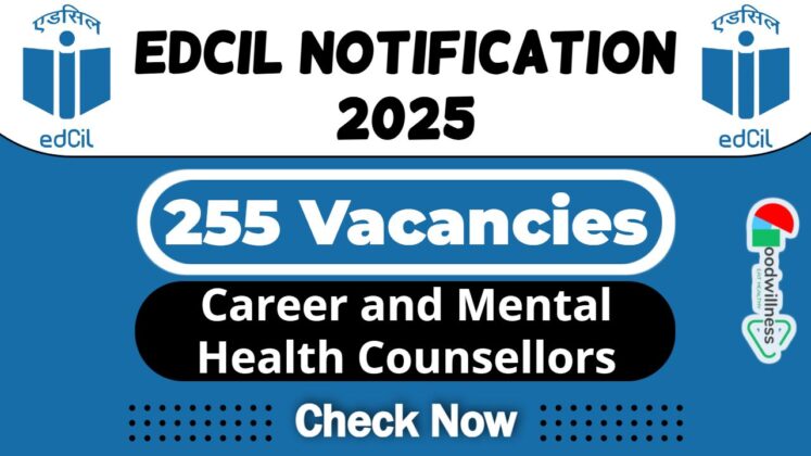 EdCIL India Limited Job Notification 2025 | EdCIL Invites 255 Career ...