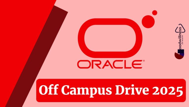 Oracle Off Campus Recruitment 2025 | Apply Online Software Developer ...