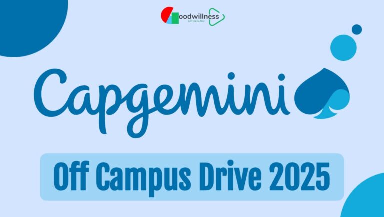 Capgemini Off Campus Drive 2025 | Hiring as Optical Testing Engineer ...