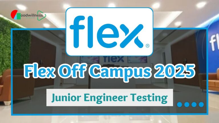 Flex Off Campus Career 2025 | Hiring as Junior Engineer Testing Role ...