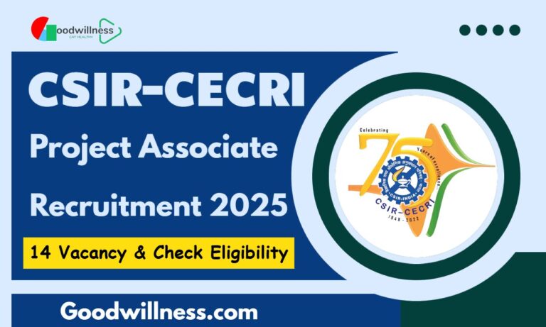 CSIR-CECRI Karaikudi Recruitment 2025 | 14 Project Associate Vacancy ...